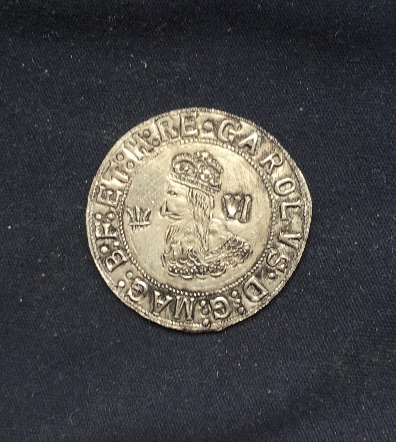 Charles 1st *1644* Sixpence - Oxford Mint / British Coins / Restrike ...