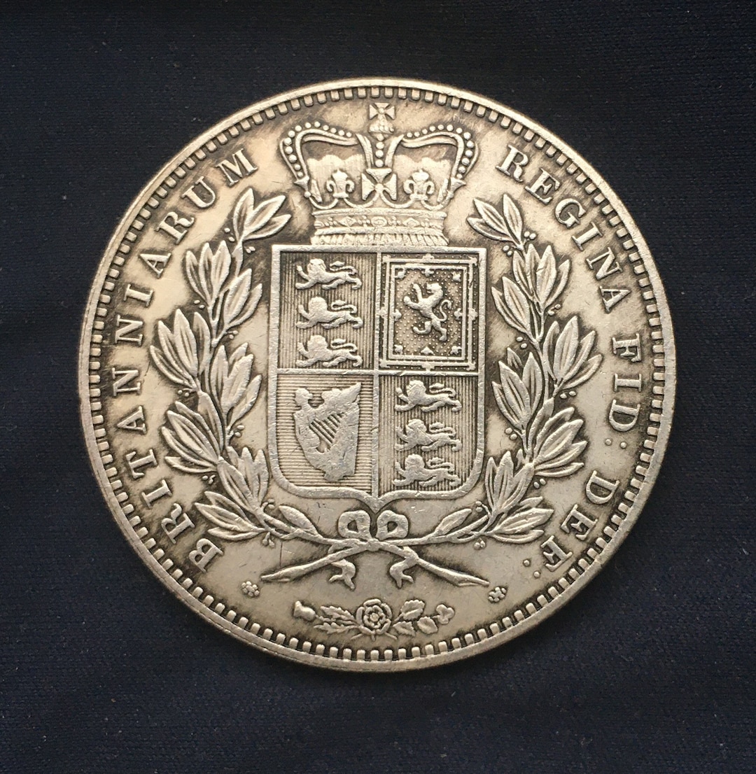 Victoria *1839* Crown - Young Head / British Coins / Restrike - Etsy