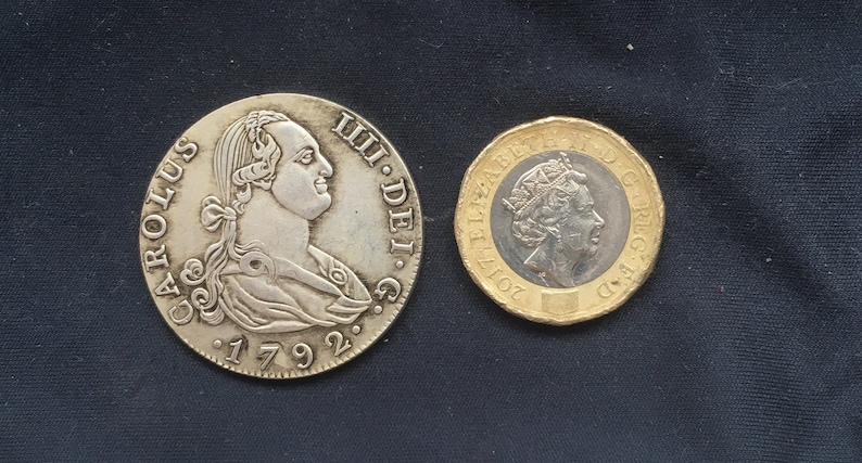 Carolus 1111 *1792* 4 Reales - Spanish Empire / Restrike - Etsy