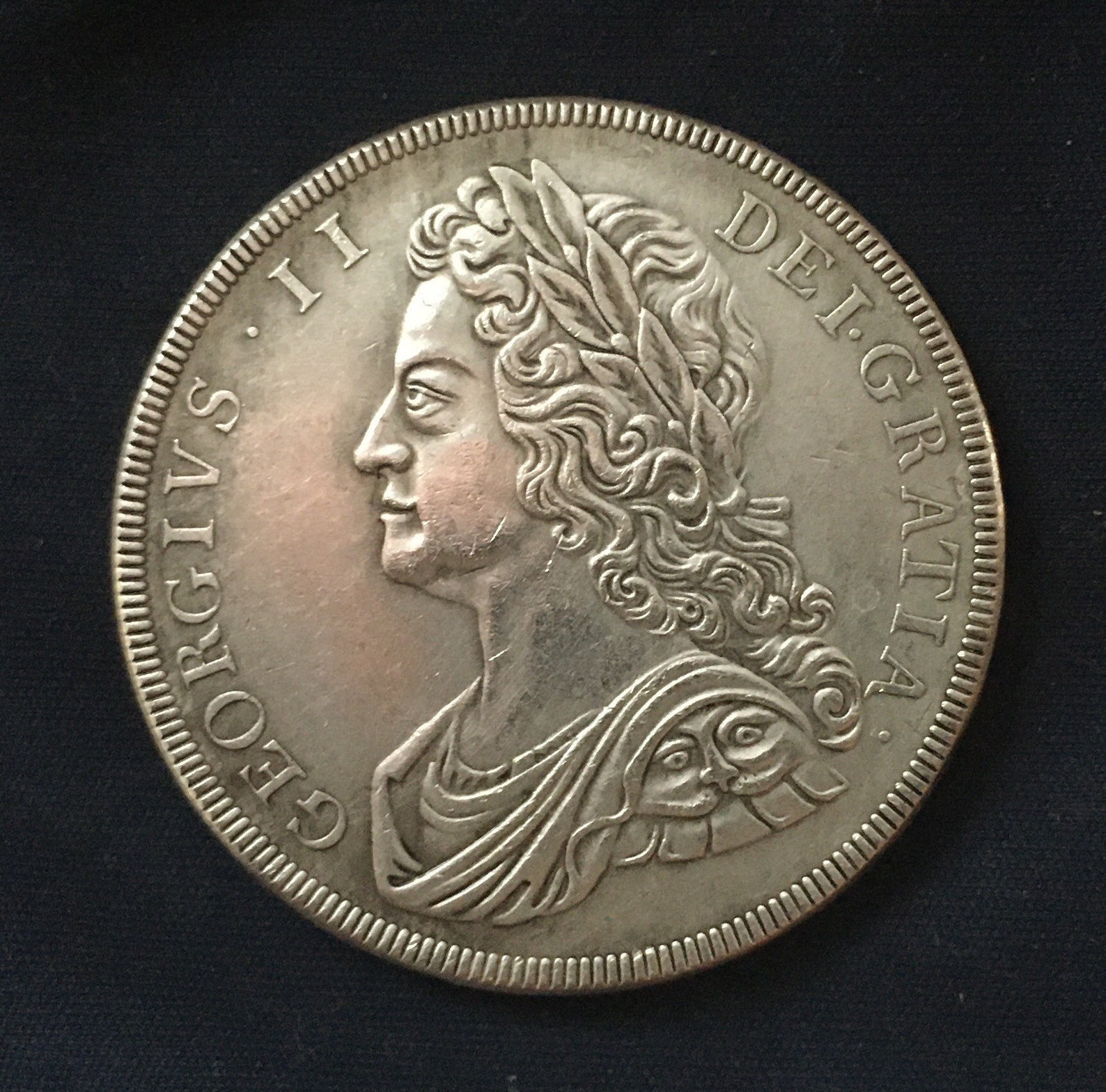 Stunning George 11 1735 Crown British Coins / Restrike - Etsy