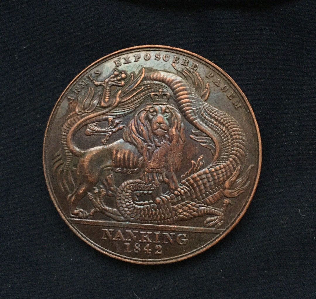 Super Victoria 1842 Nanking Medal Hong Kong / British Colonies Coins ...