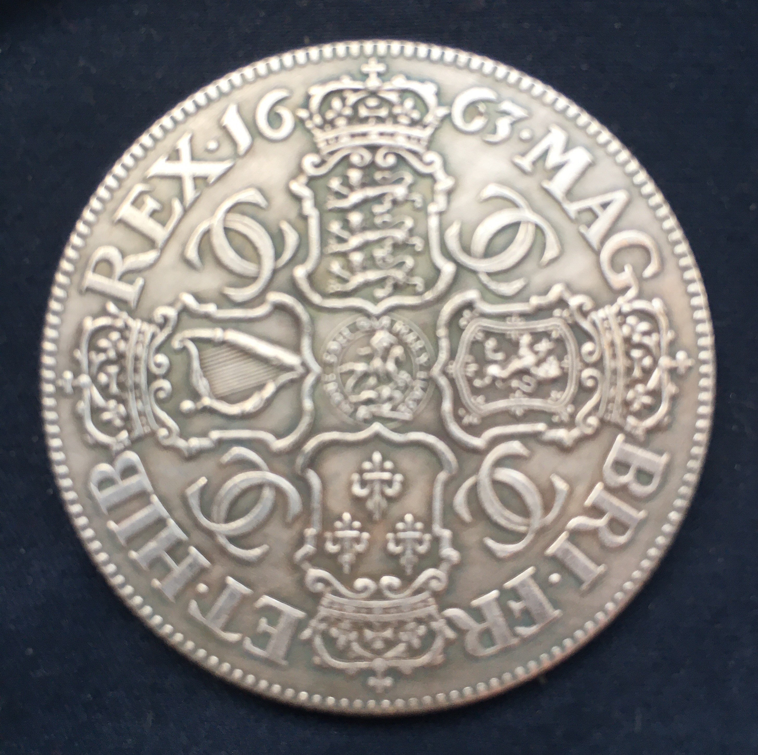 Charles 11 *1663*- Crown / Old British Coins / Restrike - Etsy UK