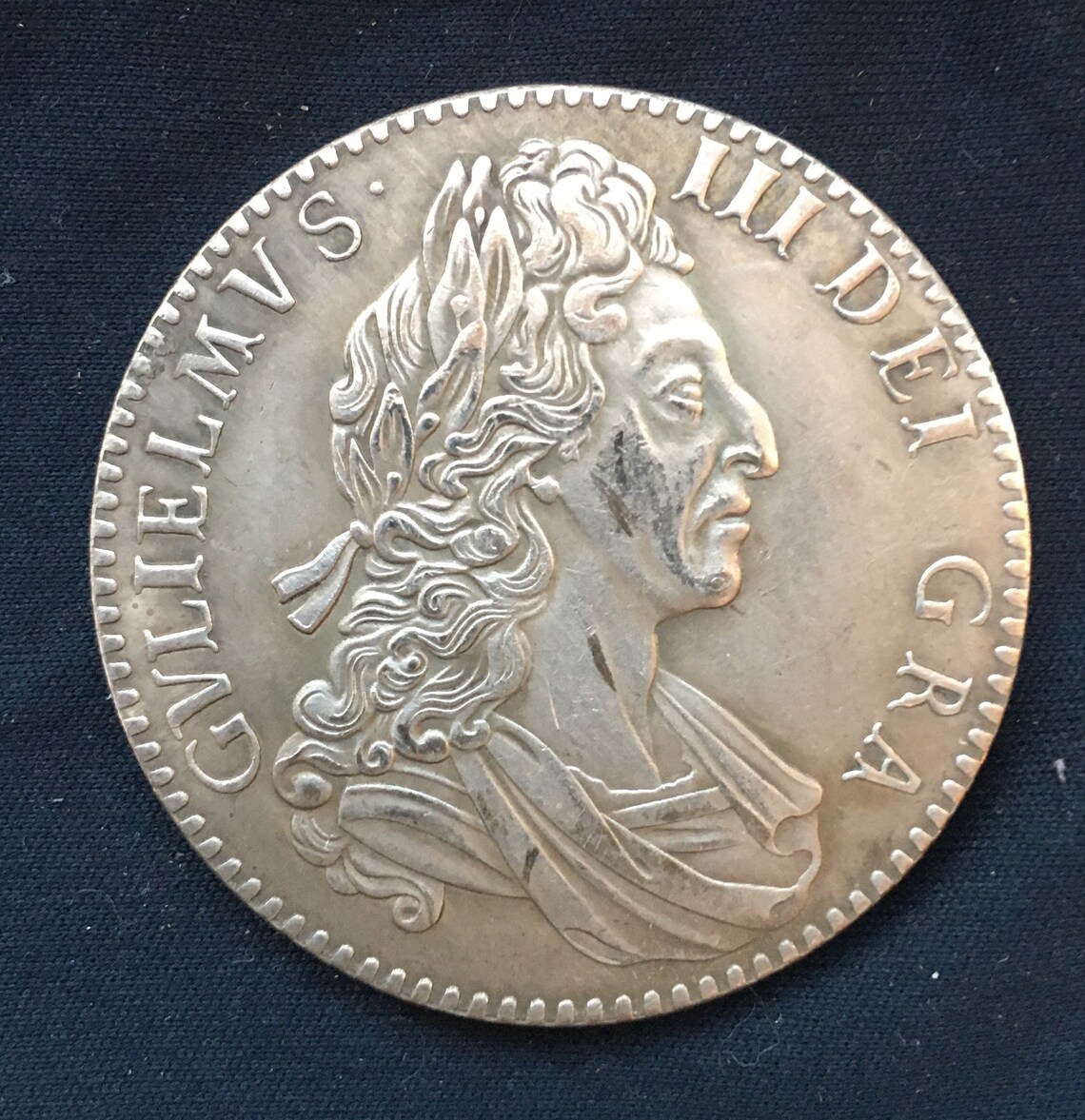 Stunning William 111 1700 Crown British Coins / Restrike | Etsy