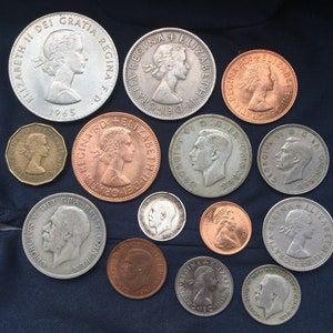 Old British Coin Collection - Hobby Starter / Pre Decimalisation ...
