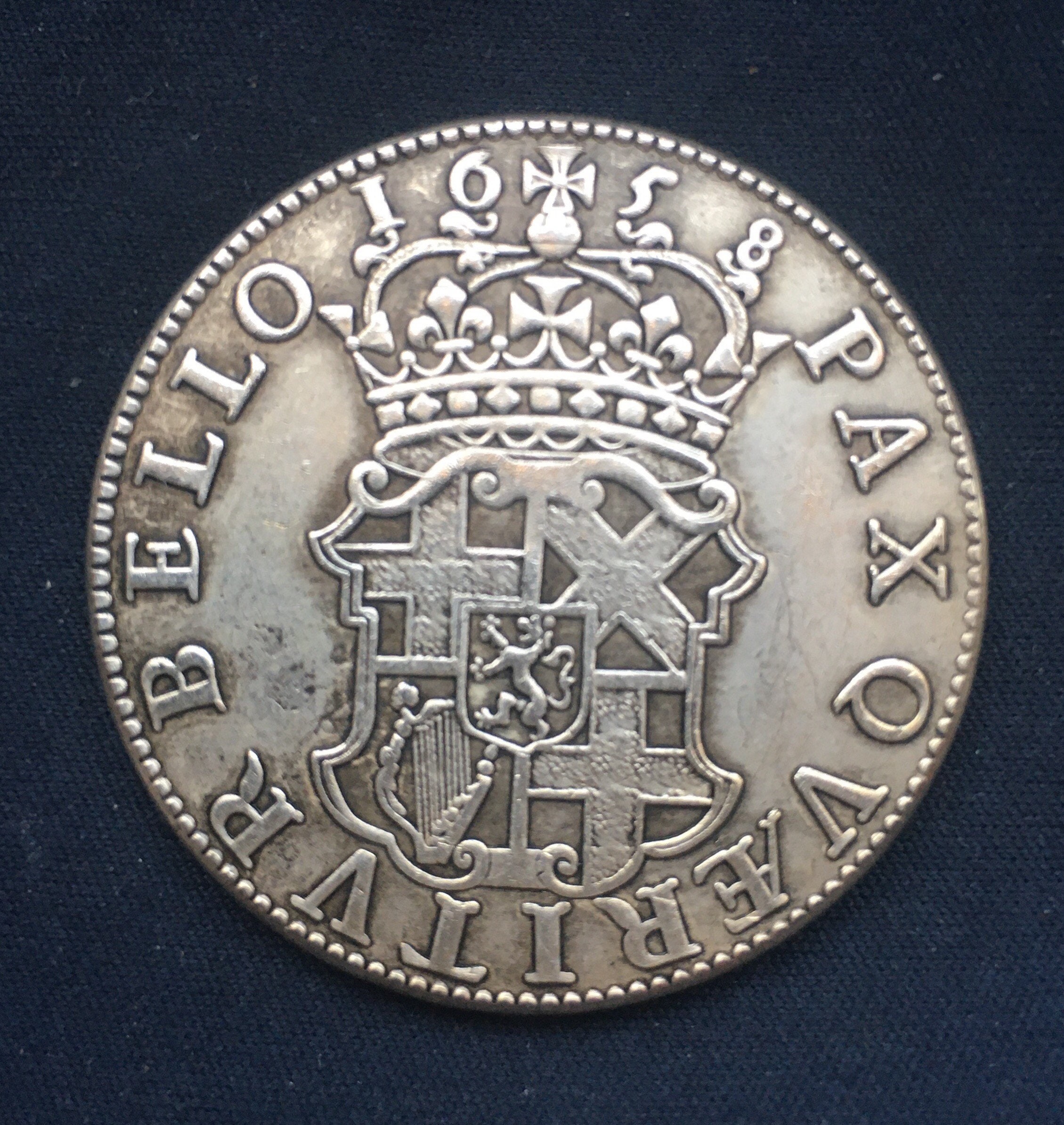 Old British Coins Oliver Cromwell 1658 Half Crown - Etsy New Zealand