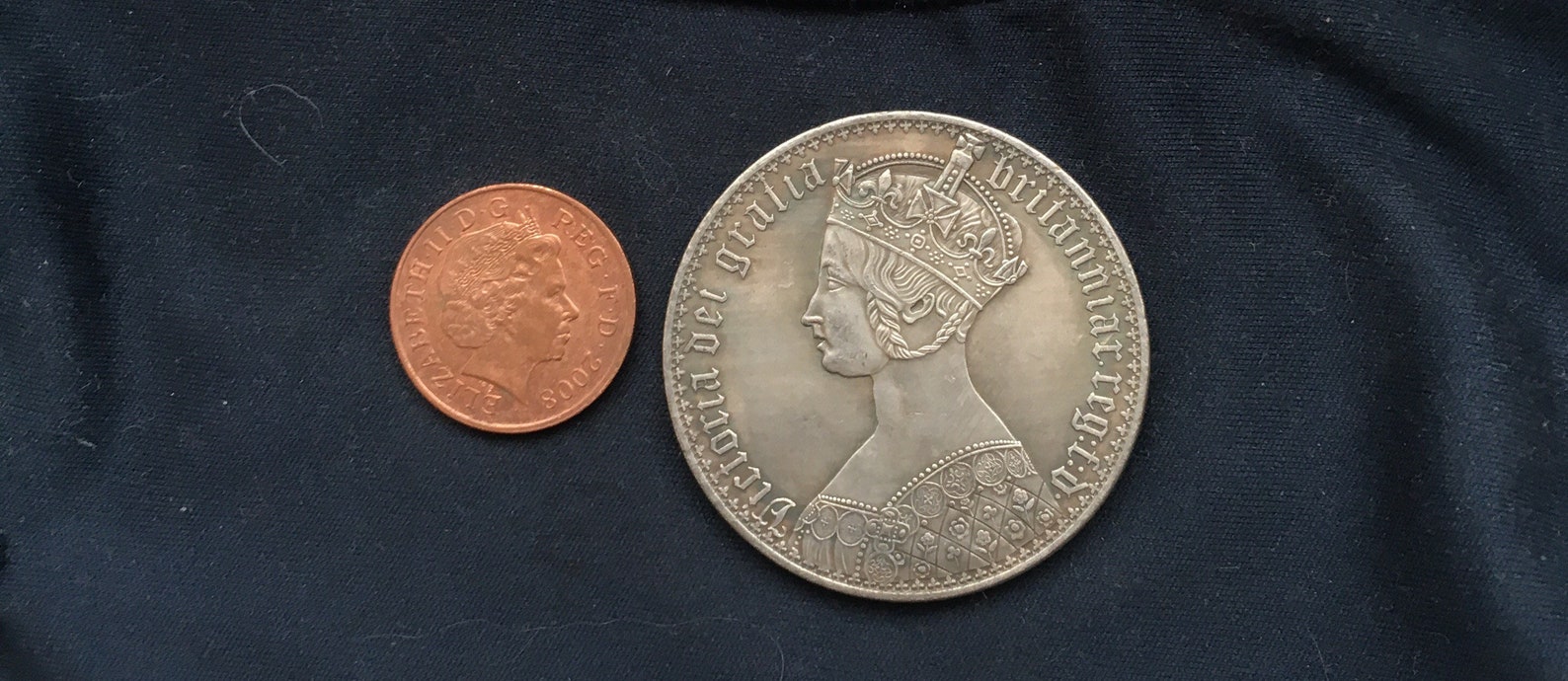 Stunning Victoria 1853 - 1847 Crown - Restrike / Gothic Head / British ...