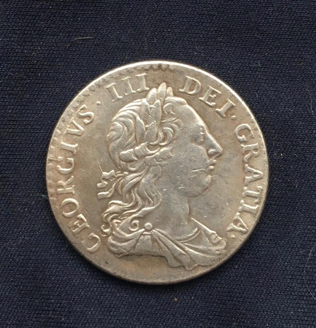 George 111 *1763* Shilling - British Coins / Restrike - Etsy