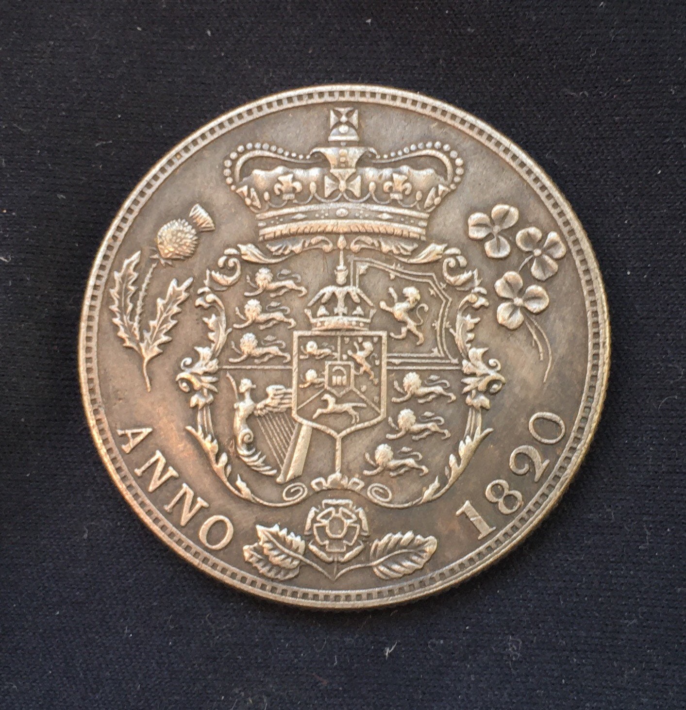 Old British Coins George 1111 1820 Half Crown | Etsy