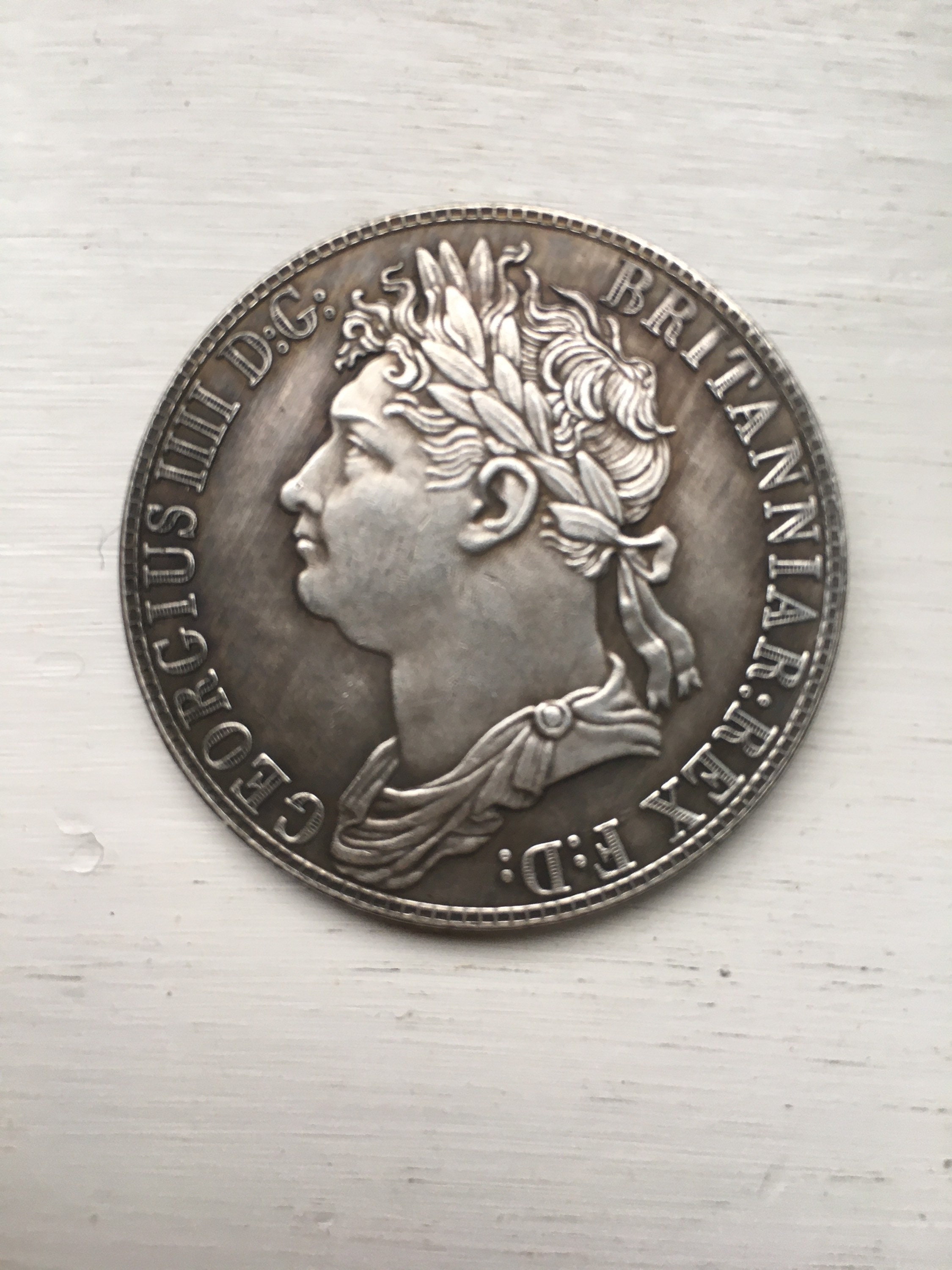 Old British Coins George 1V 1830 Crown / Scottish Sheild | Etsy