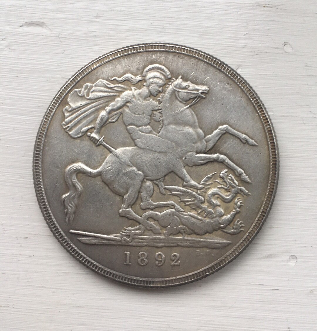 Victoria *1892* Crown - British Coin / Restrike - Etsy
