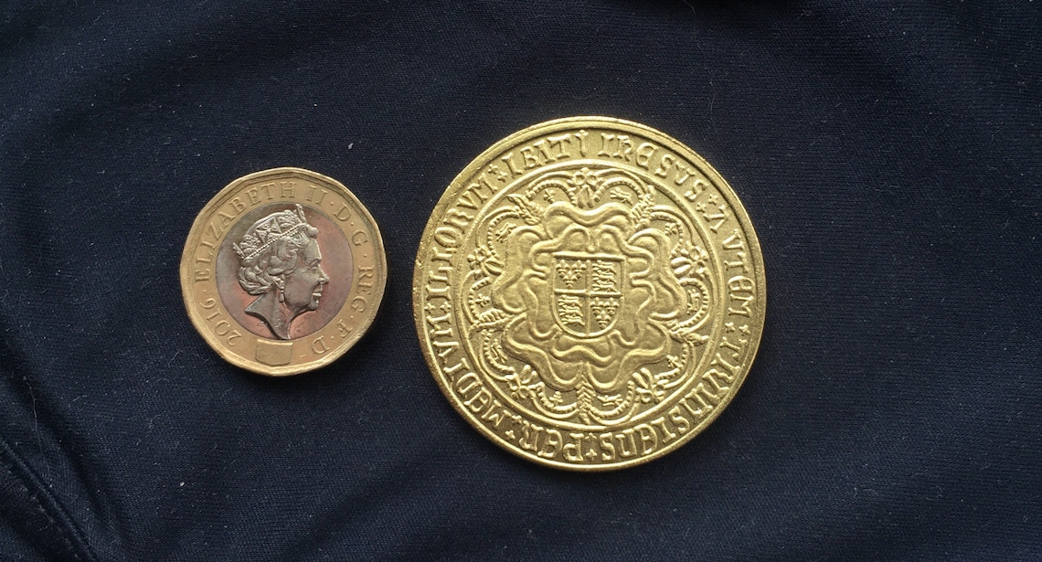 Beautiful Henry V11 1489_1509 Sovereign Gold Plated Coin / - Etsy UK