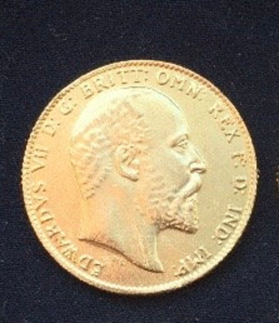 Edward V11 *1902* Half Sovereign - Gold Plated / British Coins - Etsy