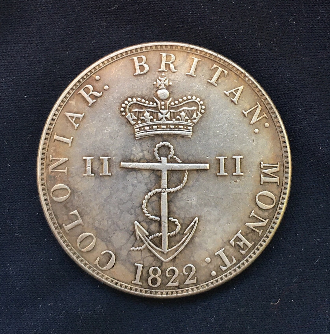 George 1V *1822* Half Dollar - West Indies / British Colonies ...