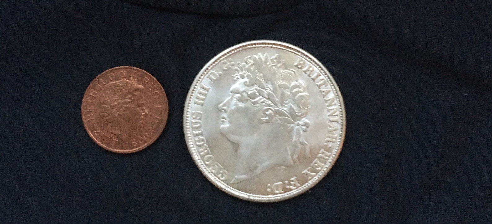 Old British Coins George 1V 1822 Crown - Etsy UK