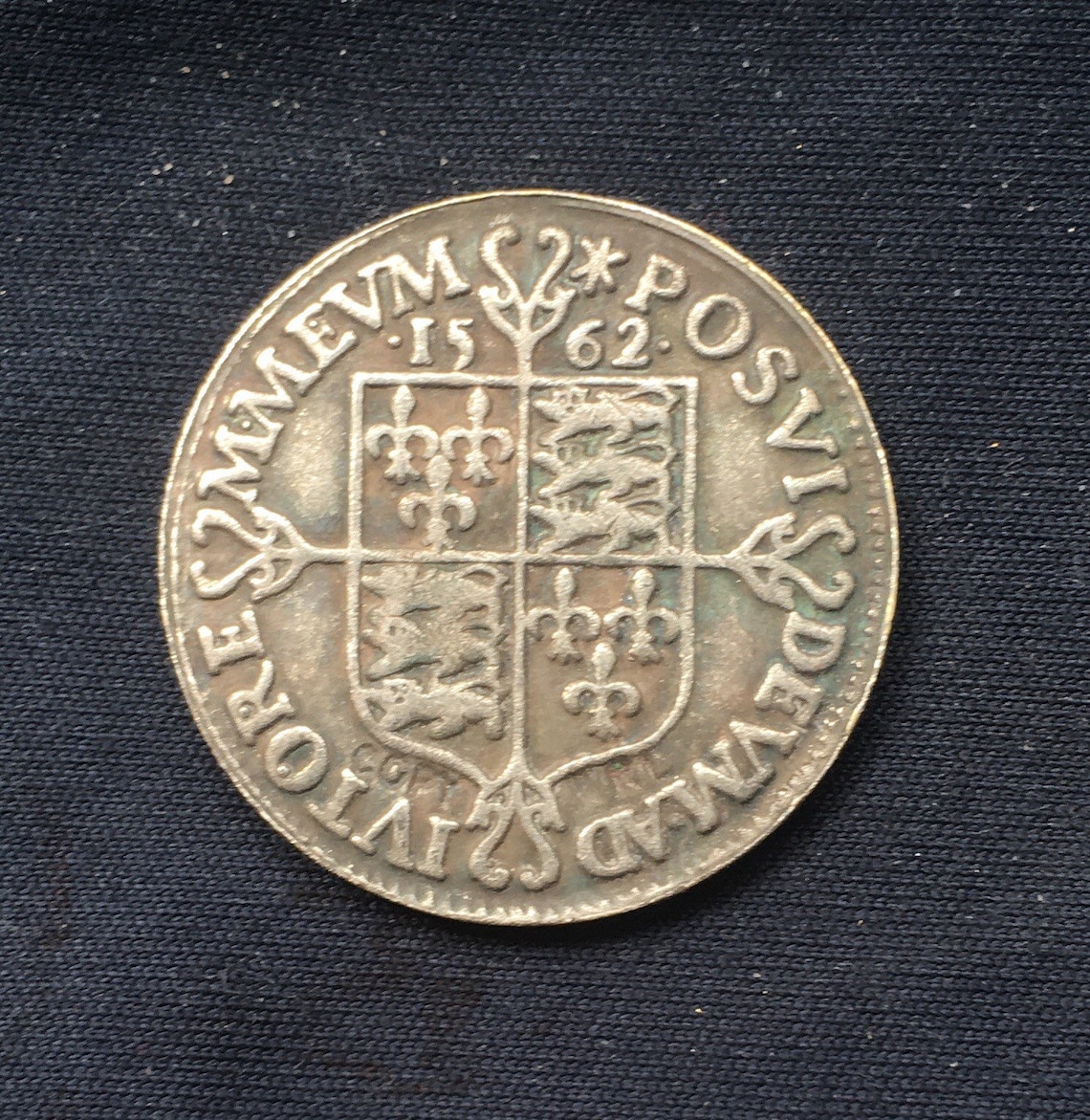 Elizabeth 1st - 1562 Sixpence / Old British Coins / Restrike - Etsy UK