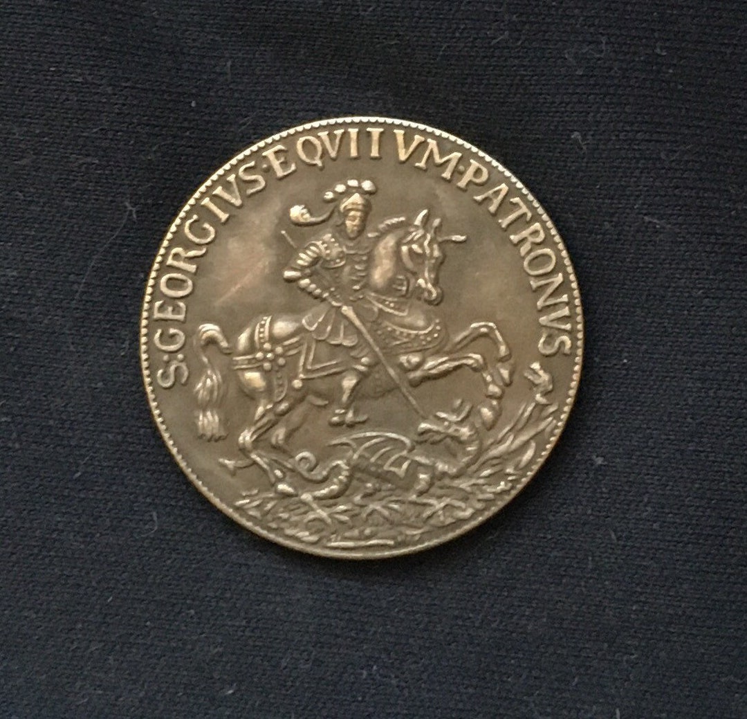 St George Token - Hungry - European Coins / Medieval / Restrike - Etsy