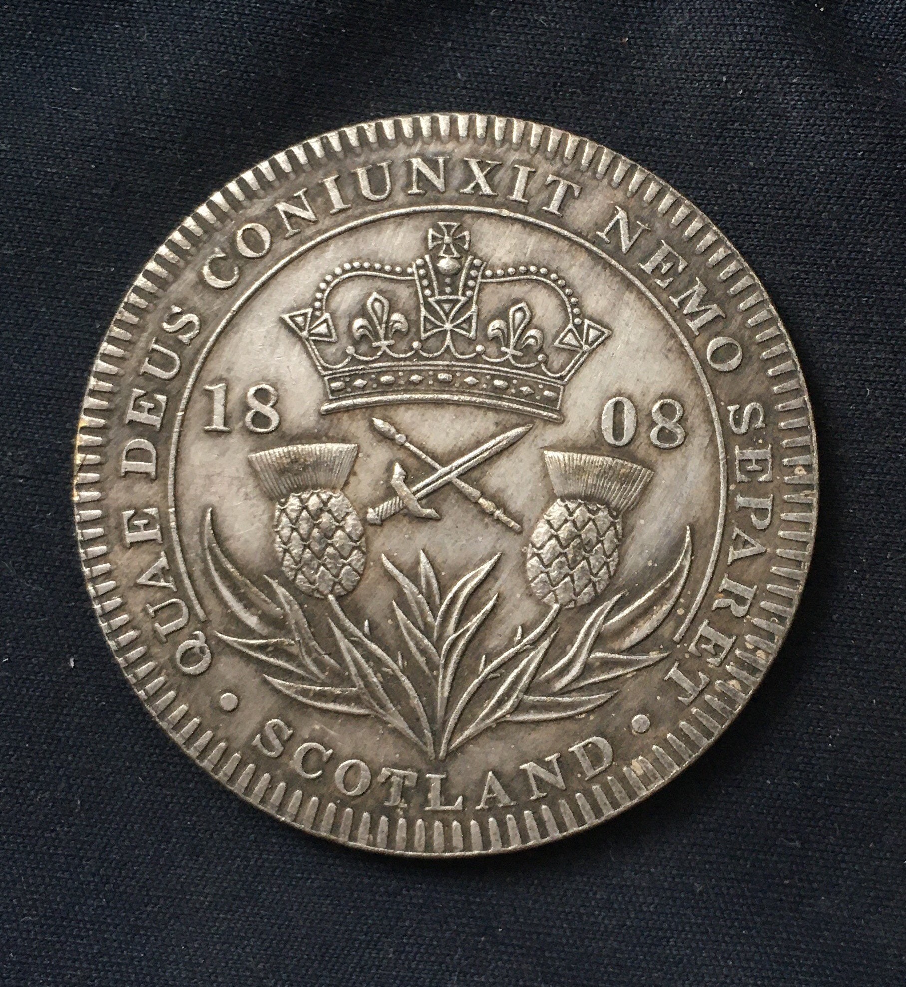 George 111 1808 Scottish Crown / Old British Coins - Etsy UK