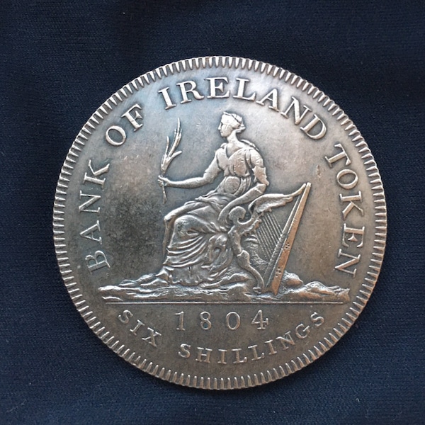 Vintage Irish Coin - Etsy