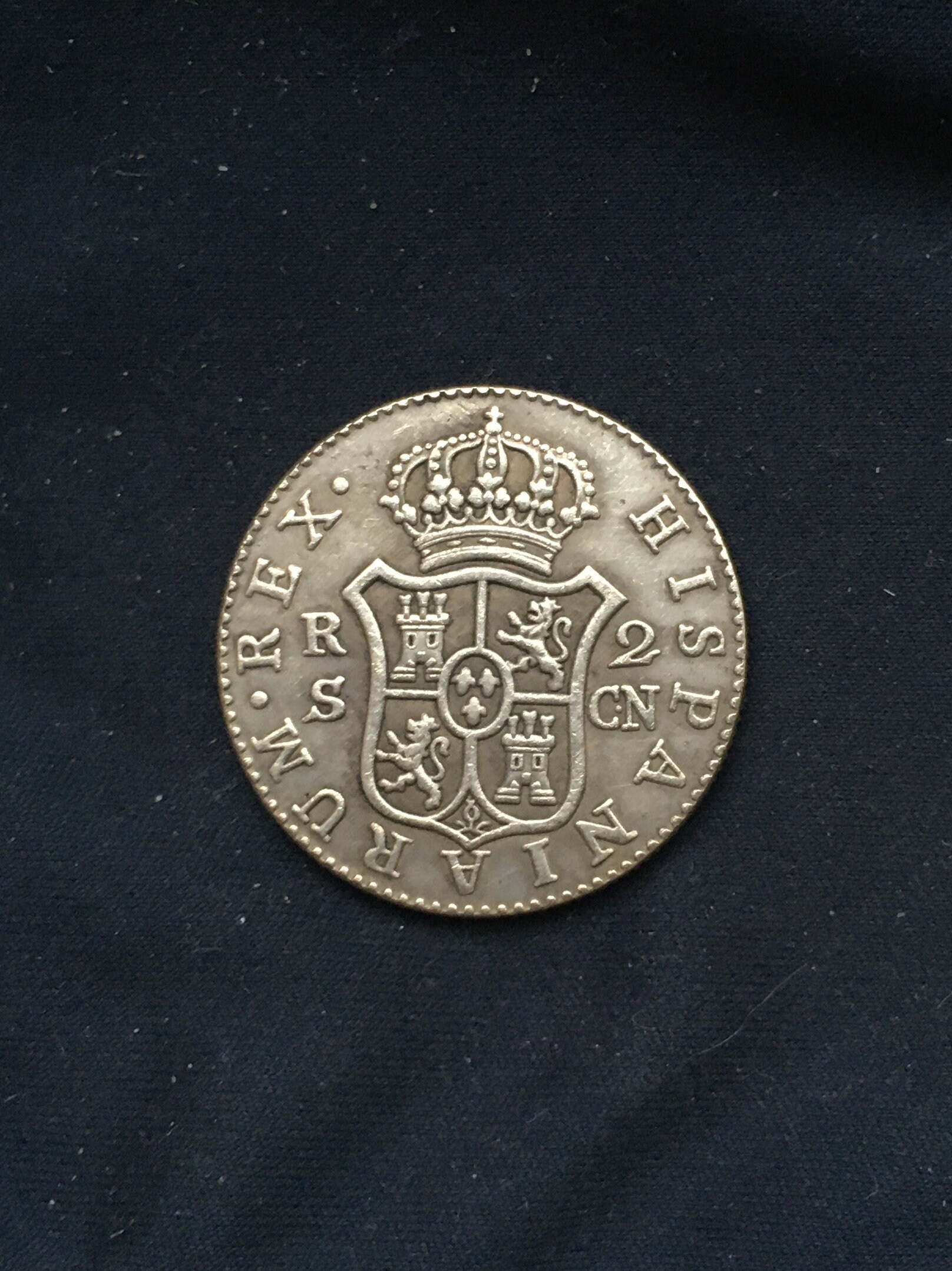 Carolus 1111 *1808* 2 Reales - Spanish Empire Coin / Restrike - Etsy