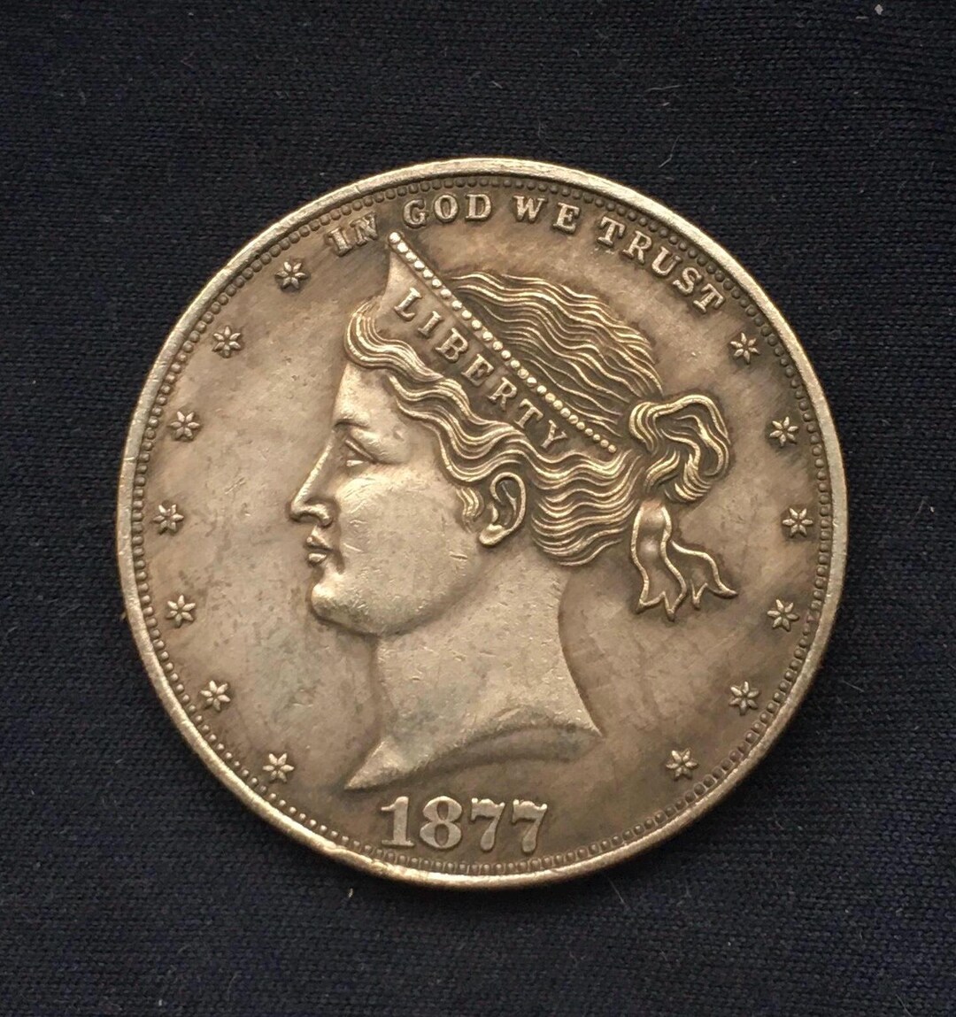 Coronet *1877* Half Dollar - Liberty / United States of America Coins ...