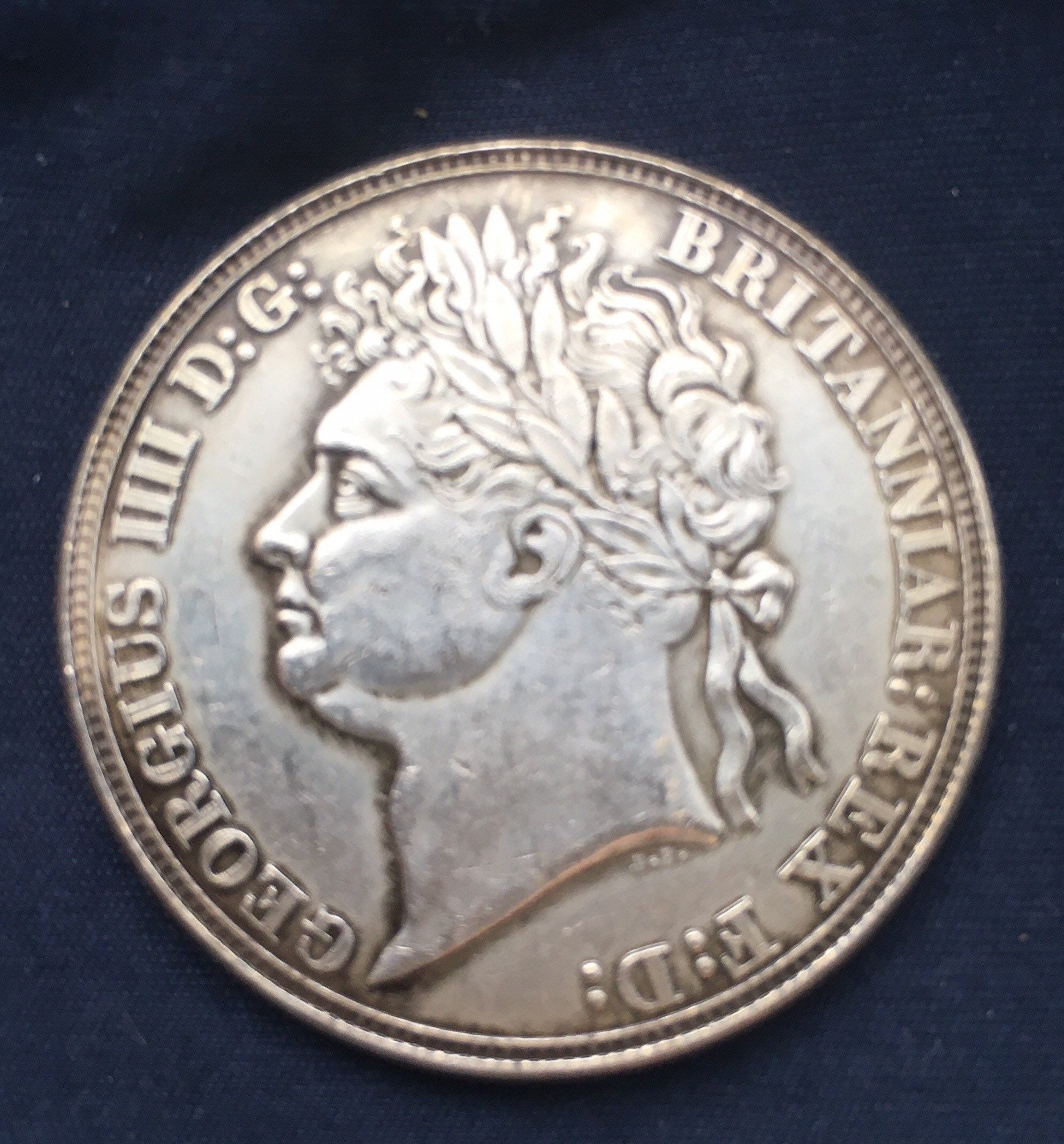 George 1111 1821 Crown - British Coins / Five Shillings / Restrike ...