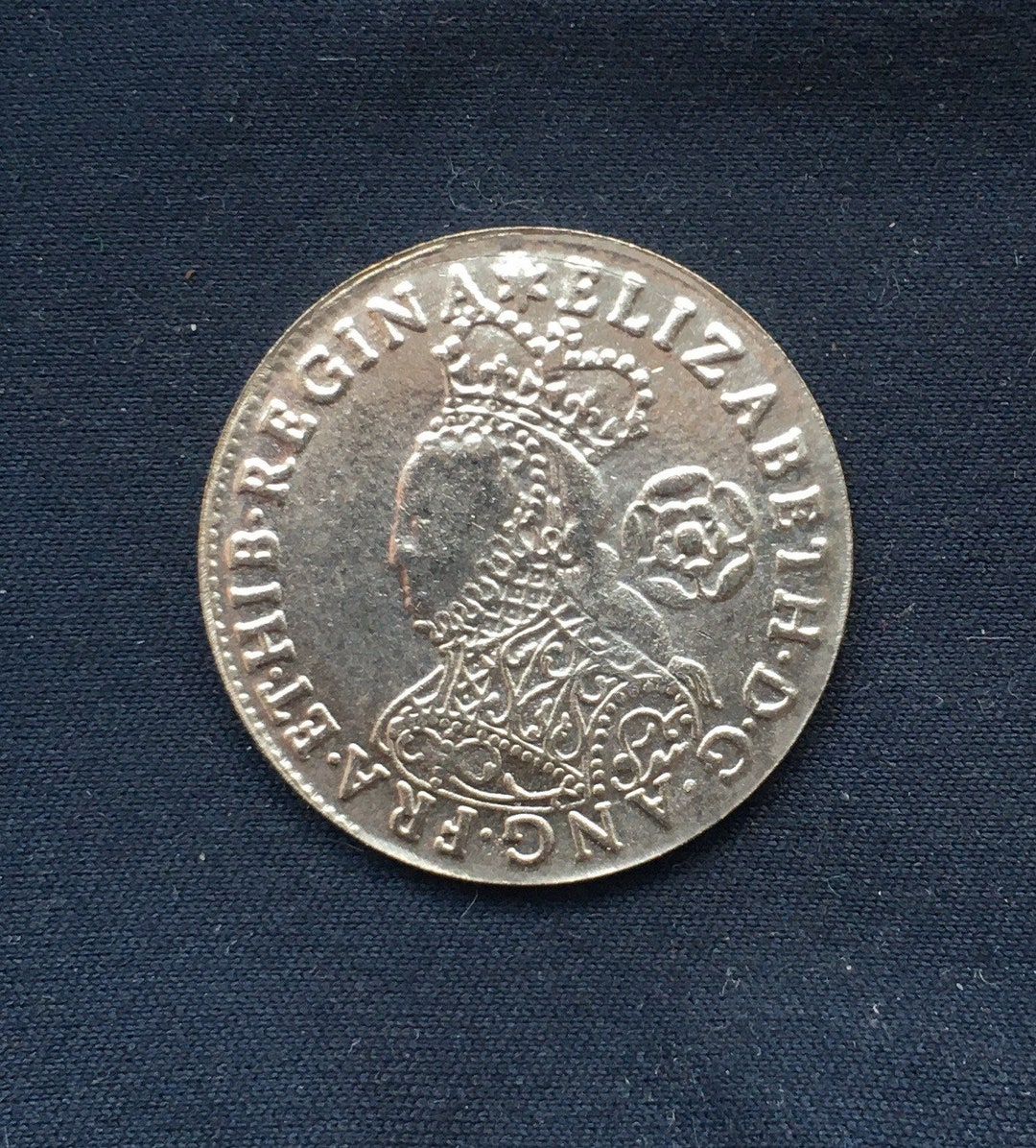 Elizabeth 1st *1562* Sixpence - Restrike / British Coins - Etsy