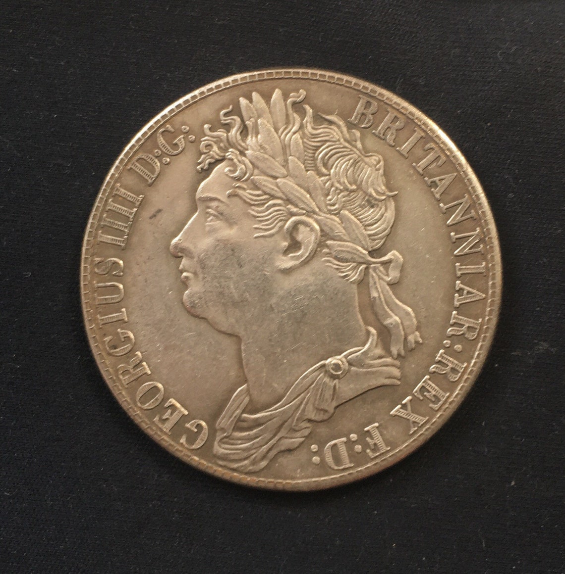 George 1V 1830 Hibernian Crown / Old Irish Coin / Restrike - Etsy