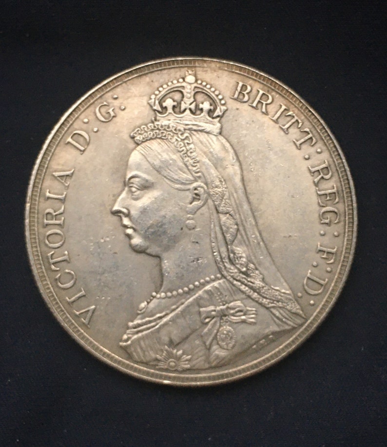 Victoria *1890* Crown - British Coins / Restrike - Etsy UK