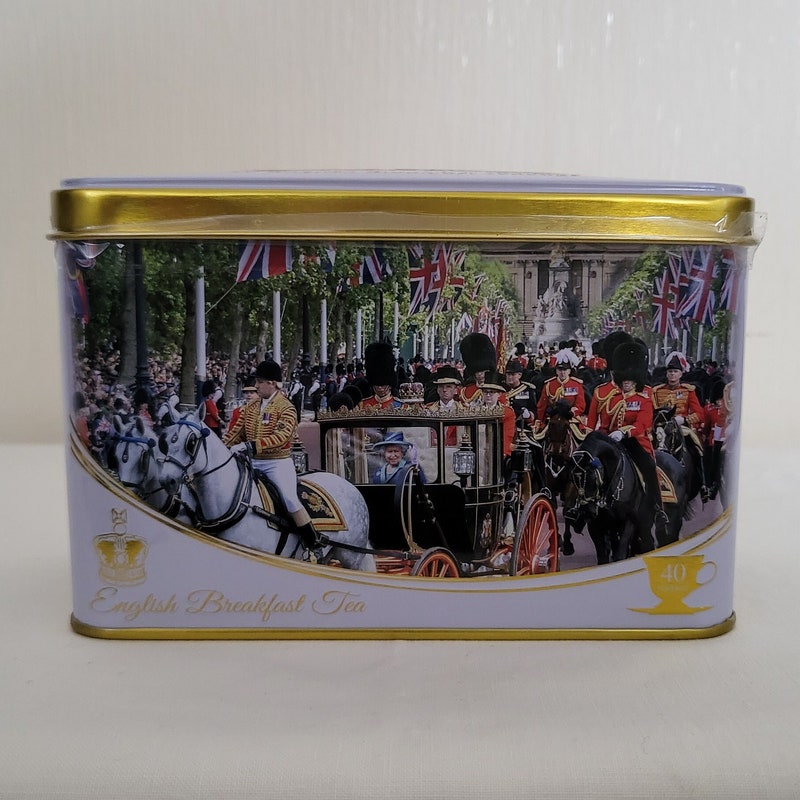 British Tea Tin - Etsy