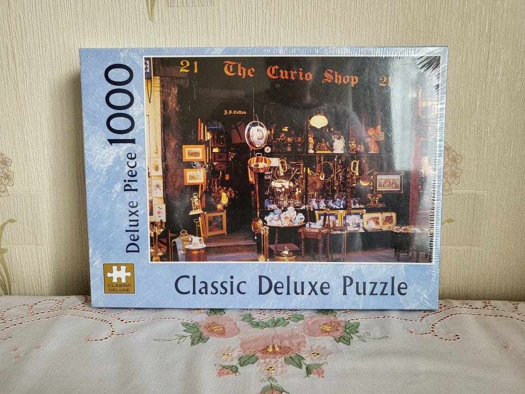 Vintage Classic Deluxe X1000 Piece 'the Curio Shop' Jigsaw Puzzle - Etsy