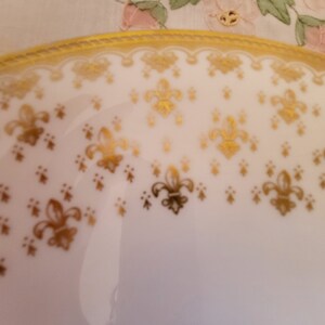 RARE Vintage Spode 'fleur De Lys Gold' Gateaux / Cake - Etsy UK