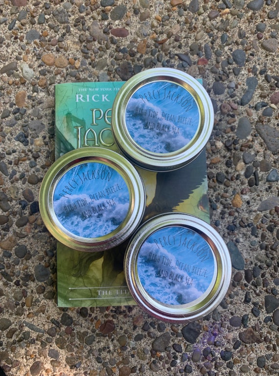 Percy Jackson 4oz candle | Etsy