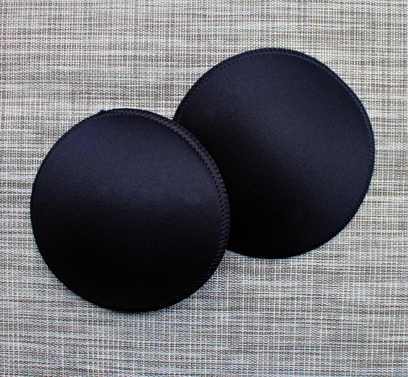 Plus Size Round Bra Inserts Nude Black And White Ddd F G H Size Sew In Bra Cups For Xl 2xl