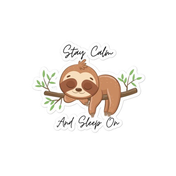 Stay Calm Cartoon