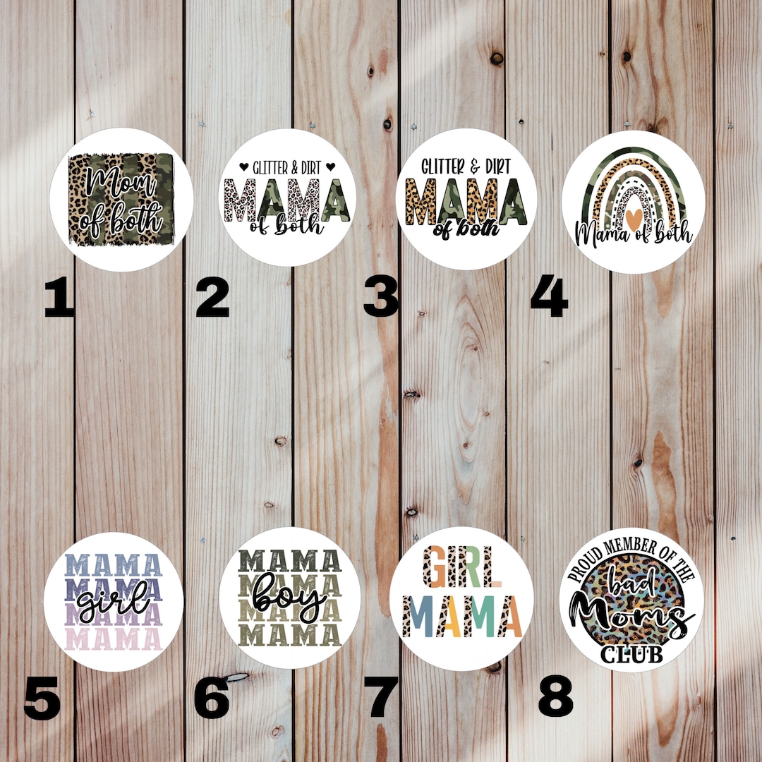 Mama Cardstock Cutouts - Etsy