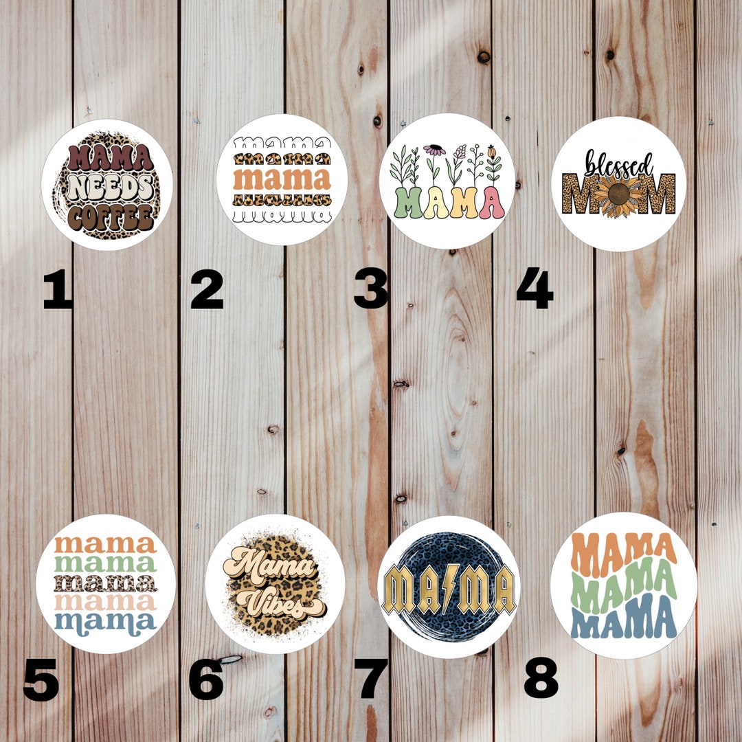 Mama Cardstock Cutouts - Etsy