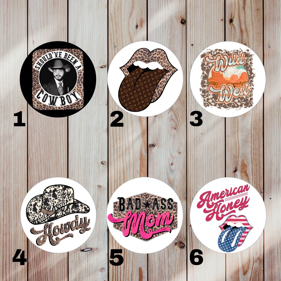 Western Cardstock Cutouts - Etsy