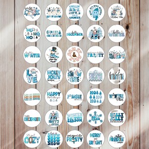 Winter Cardstock Cutouts Grab Bag - Etsy