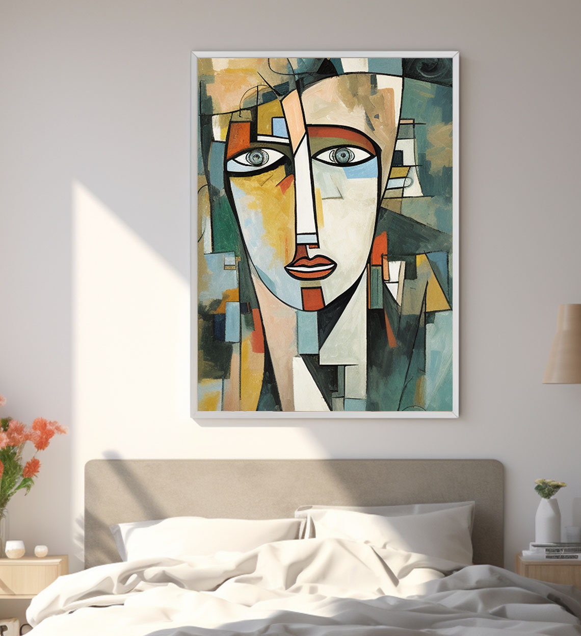Abstract Painting | Cubism | Cubist Futurism | PRINTABLE Digital | 2/6 ...