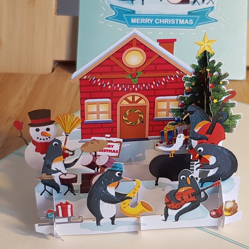 CHRISTMAS CRIB Pop up Card - Etsy