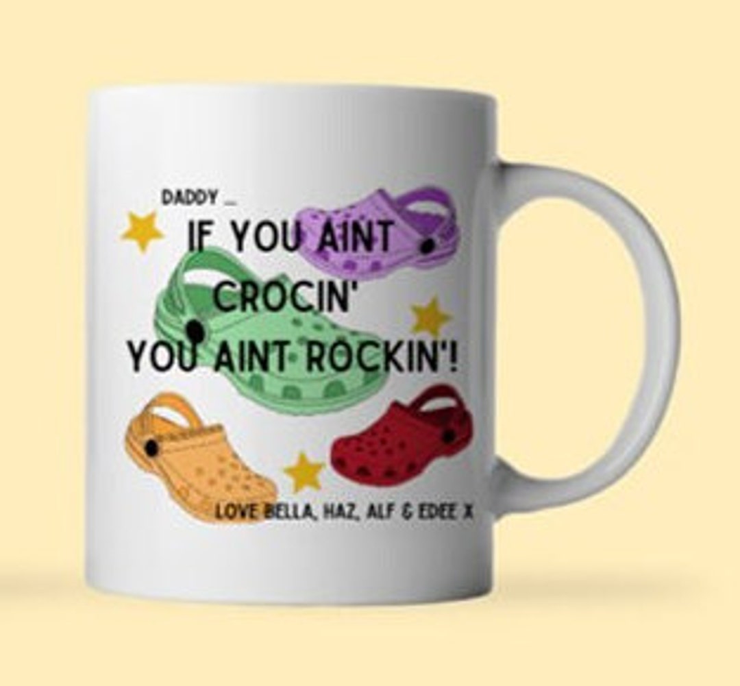Croc Meme Mug Funny Crocs Gift Fathers Day Birthday Gift Croc Lovers ...