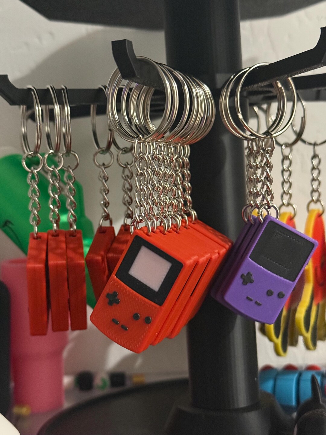 Gameboy Keychain - Etsy