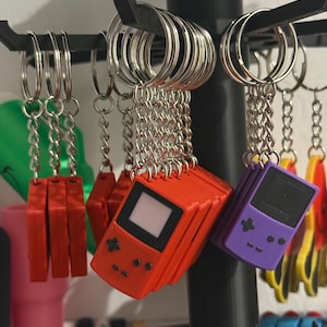 Gameboy Keychain - Etsy