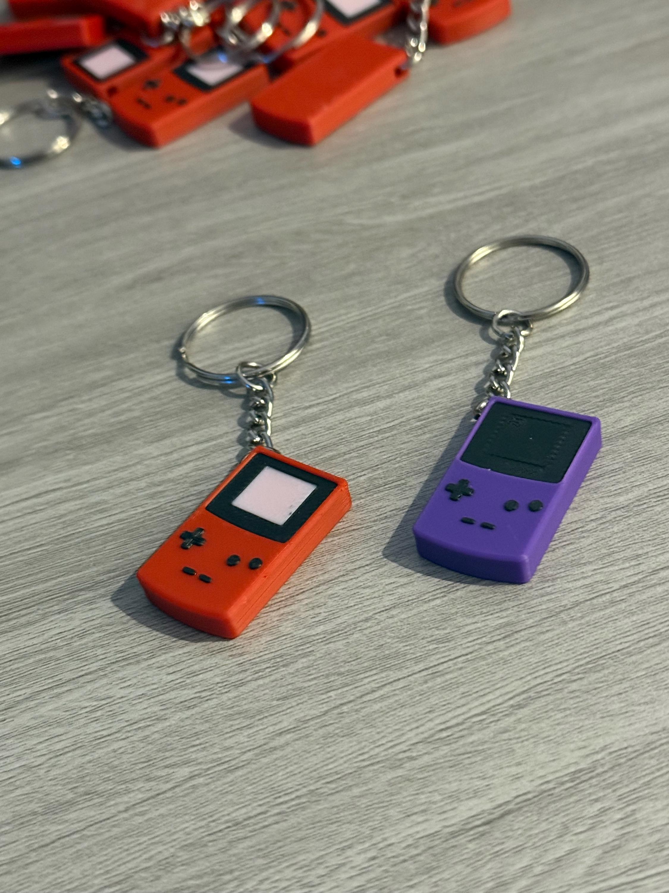 Gameboy Keychain - Etsy