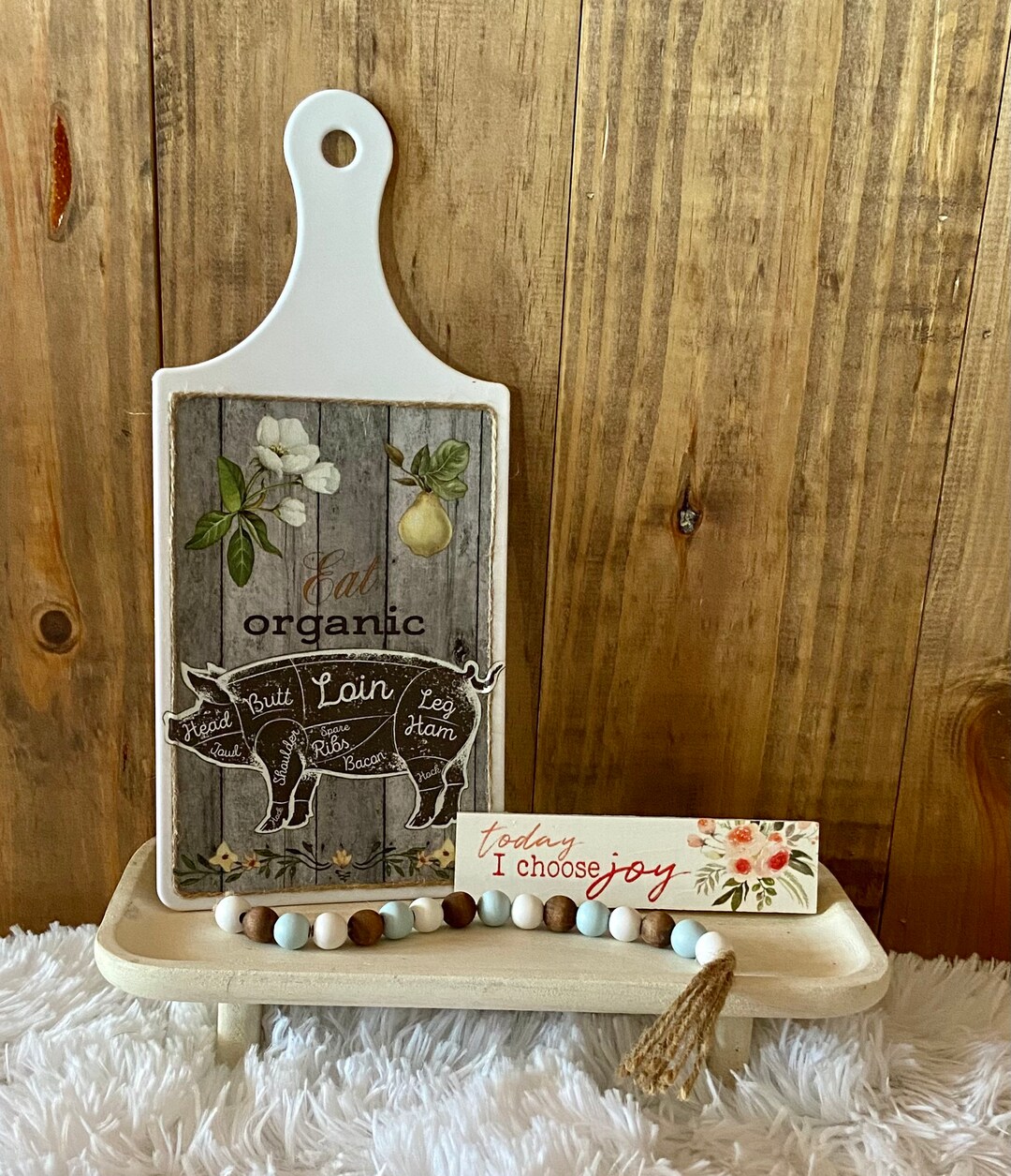 Farmhouse Decor, Farmhouse, Kitchen Decor, Kitchen Art, Pig, Pig Decor ...