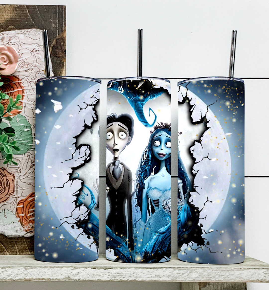 Corpse Bride Tumbler, Halloween Tumbler, Pumpkin King, Tumbler, Funny ...