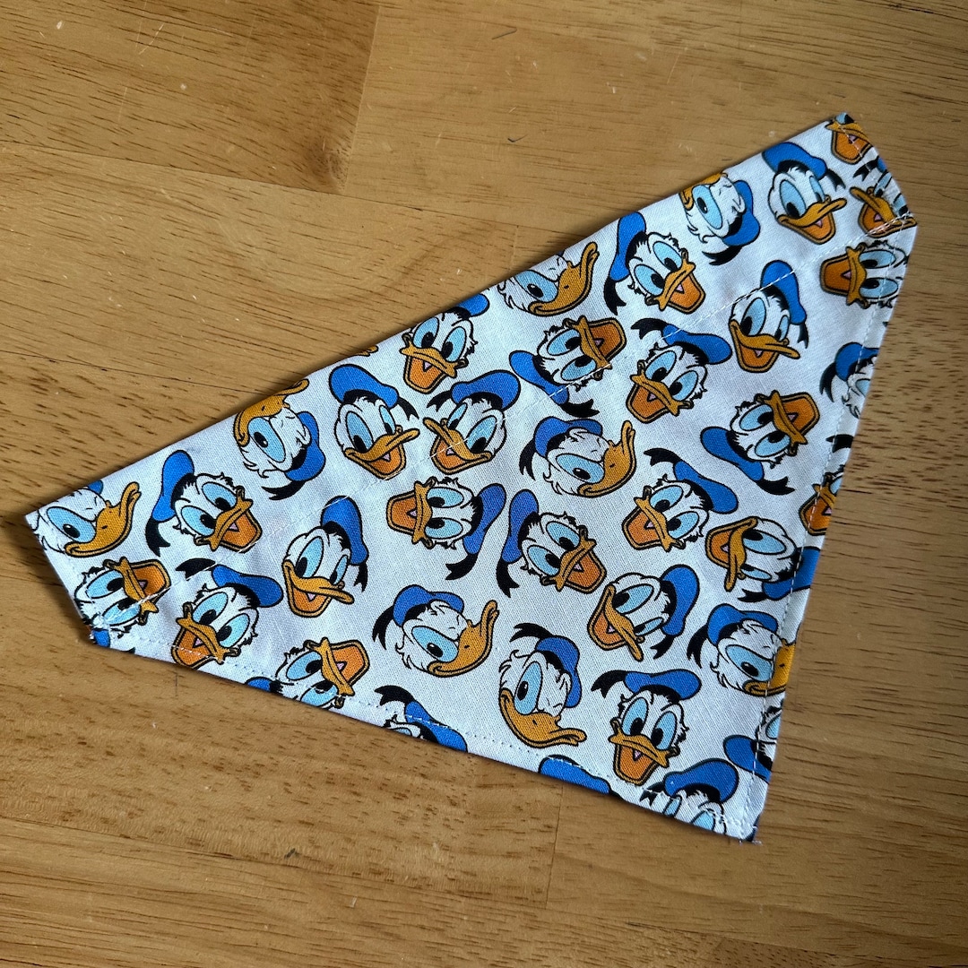 Handmade Disney Donald Duck Themed Pet Bandana Collar - Etsy