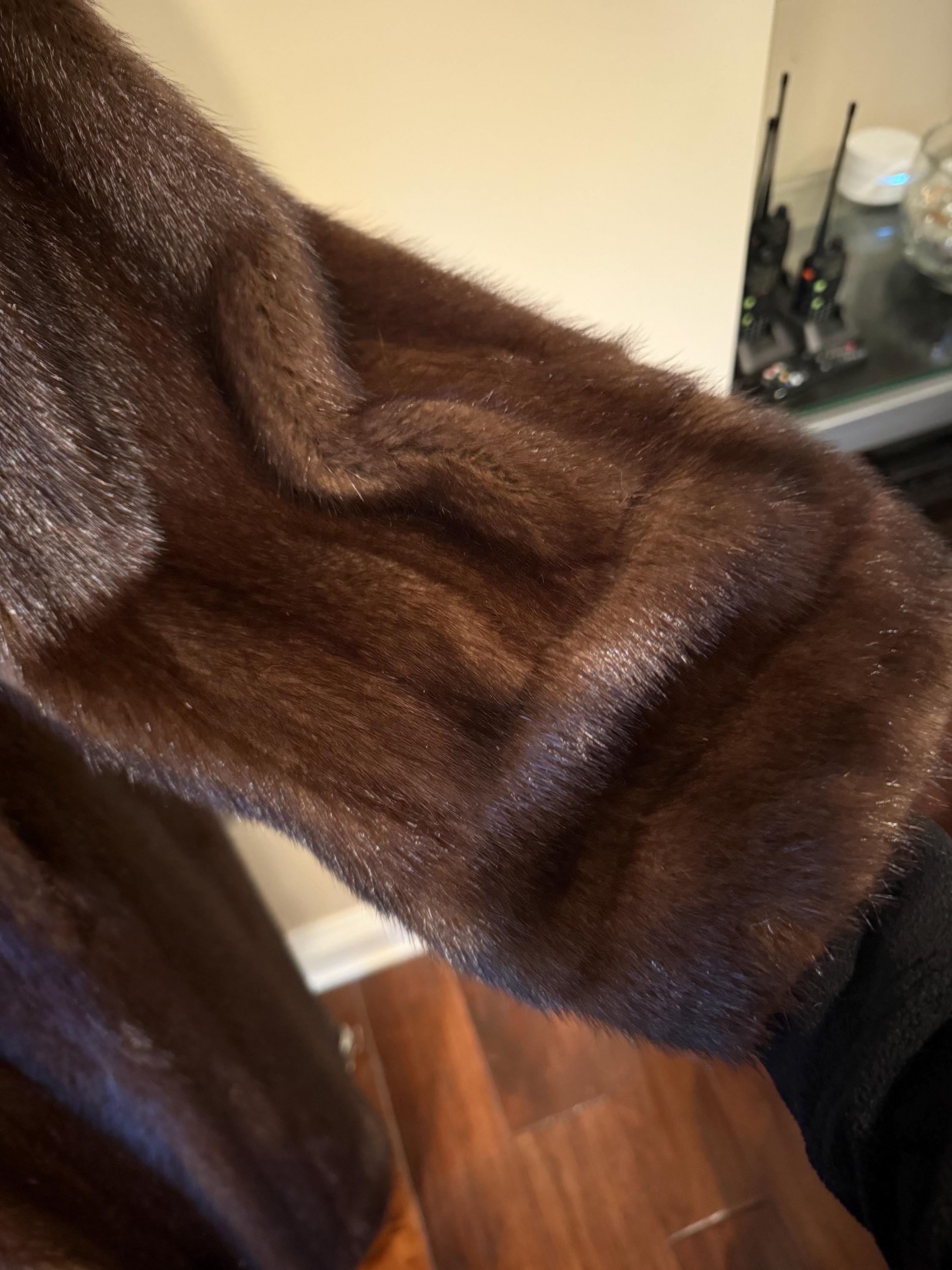 Vintage Full Length Mink Fur Coat, West German Finest - Etsy
