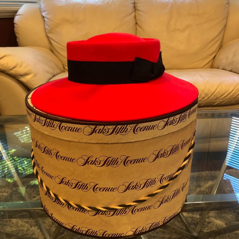 Halston Hat - Etsy