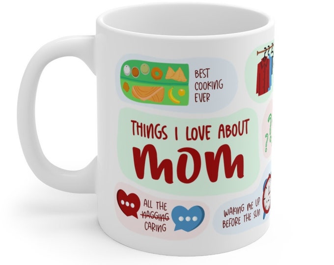 Desi Mom Love Mug | Amma Mug, Tamil Gift for Mom, Indian Mother's Day ...